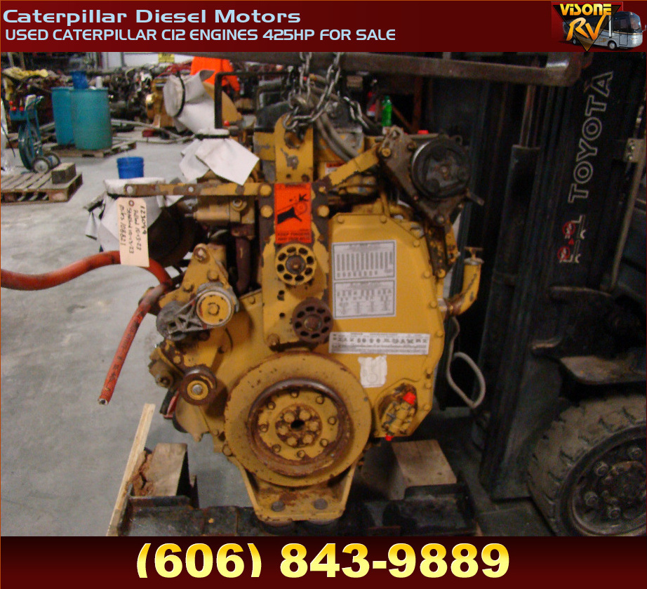RV Chassis Parts USED CATERPILLAR C12 ENGINES 425HP FOR SALE | 2KS ...