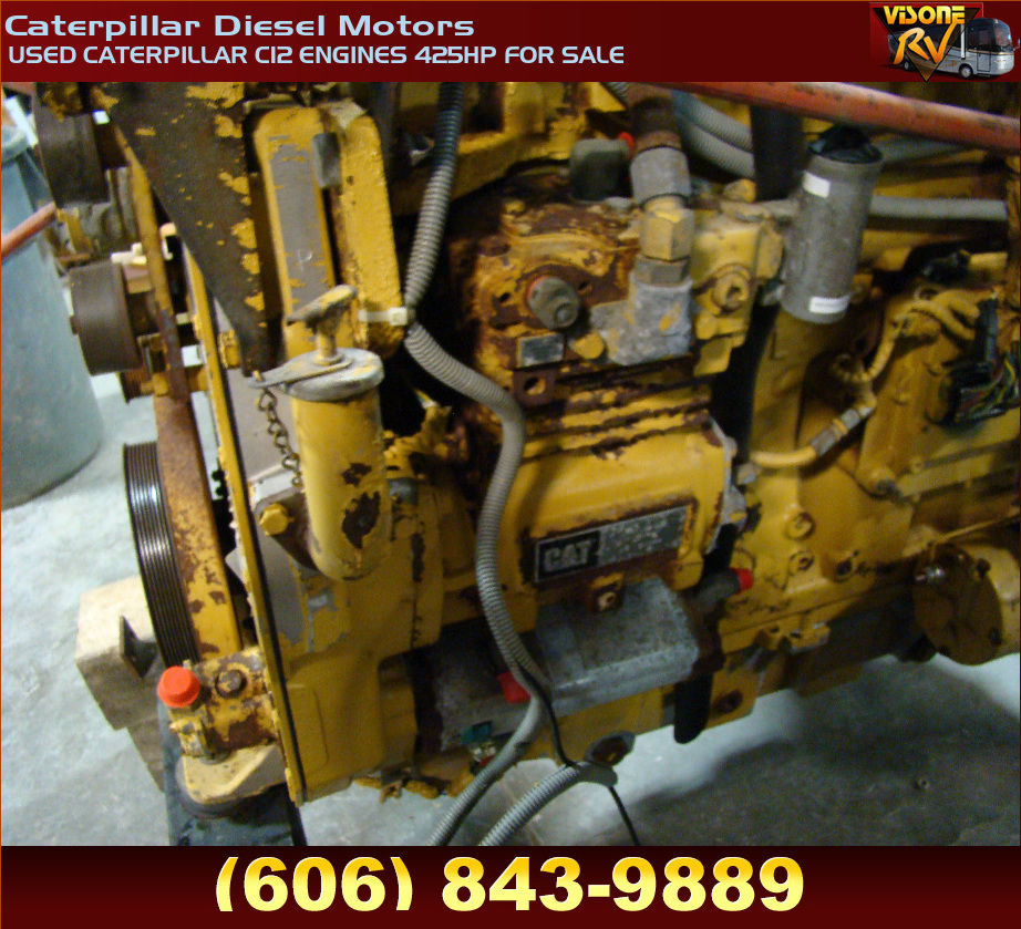 RV Chassis Parts USED CATERPILLAR C12 ENGINES 425HP FOR SALE | 2KS ...