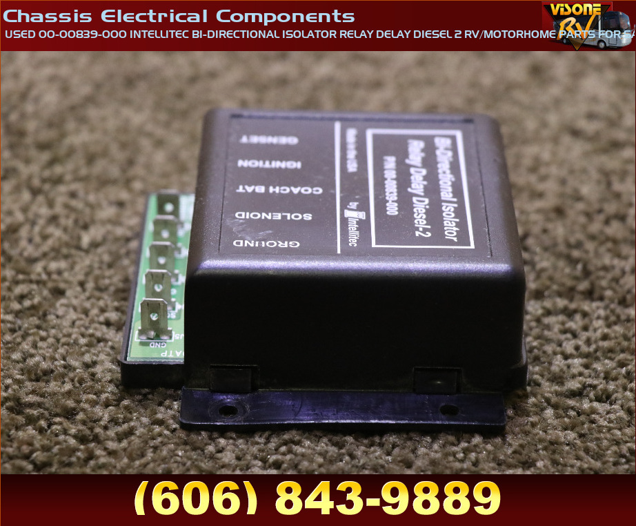 RV Chassis Parts USED 00-00839-000 INTELLITEC BI-DIRECTIONAL ISOLATOR ...