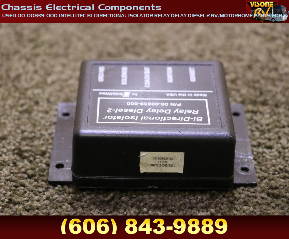 RV Chassis Parts USED 00-00839-000 INTELLITEC BI-DIRECTIONAL ISOLATOR ...