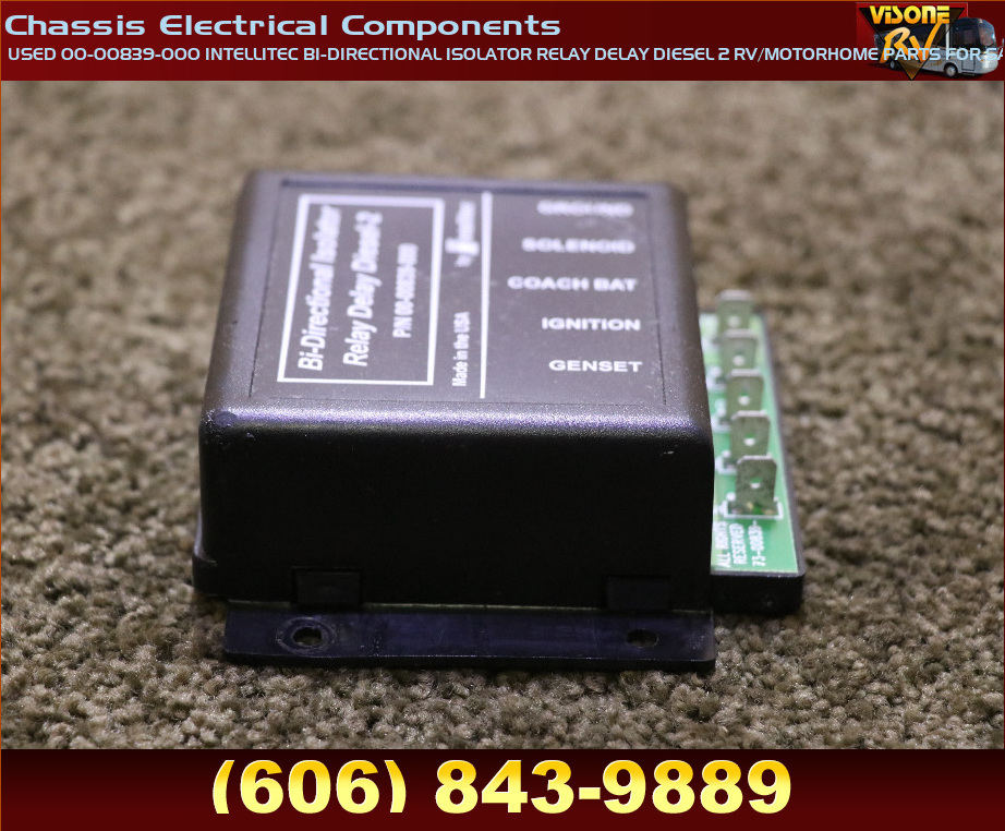 RV Chassis Parts USED 00-00839-000 INTELLITEC BI-DIRECTIONAL ISOLATOR ...