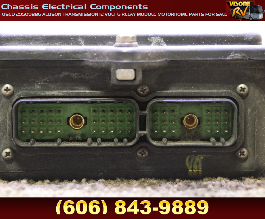 RV Chassis Parts USED 29509886 ALLISON TRANSMISSION 12 VOLT 6 RELAY ...
