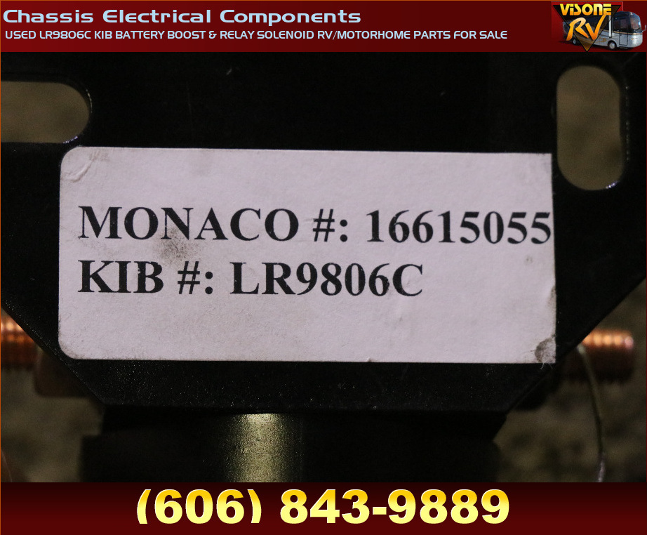 RV Chassis Parts USED LR9806C KIB BATTERY BOOST & RELAY SOLENOID RV ...