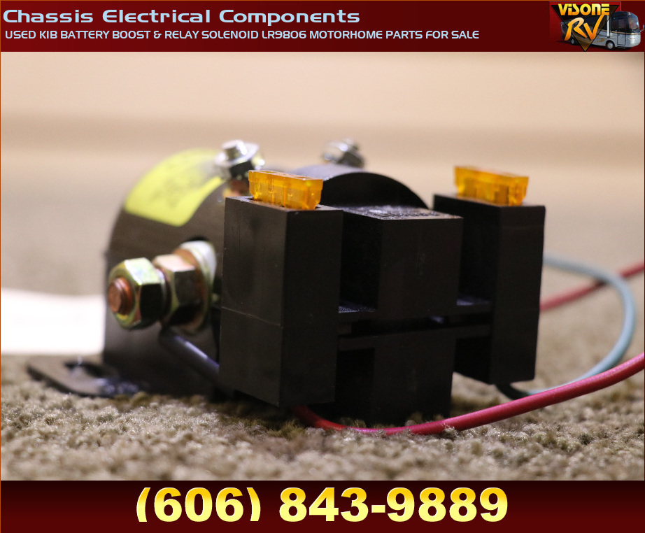 RV Chassis Parts USED KIB BATTERY BOOST & RELAY SOLENOID LR9806 ...
