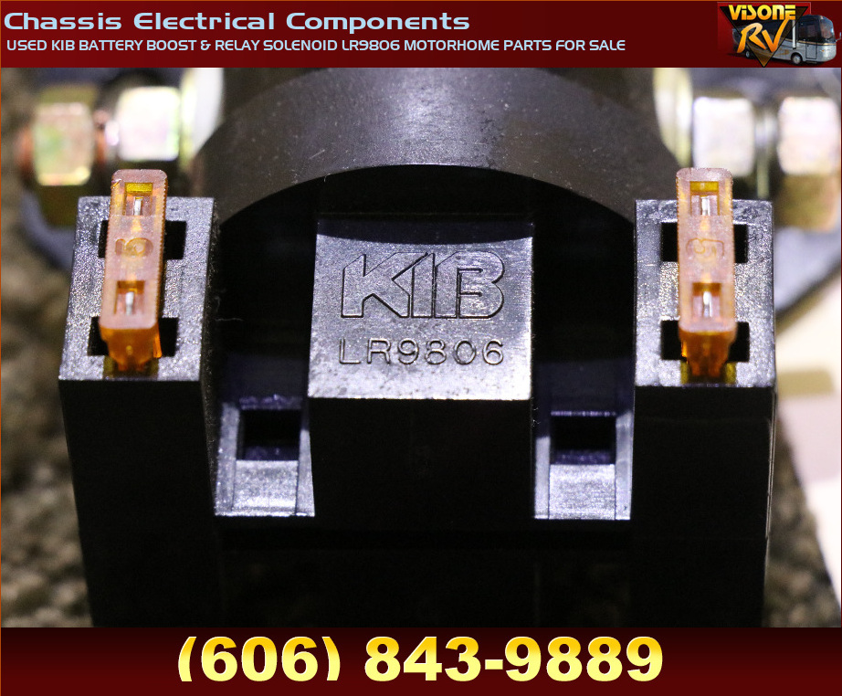 RV Chassis Parts USED KIB BATTERY BOOST & RELAY SOLENOID LR9806 ...