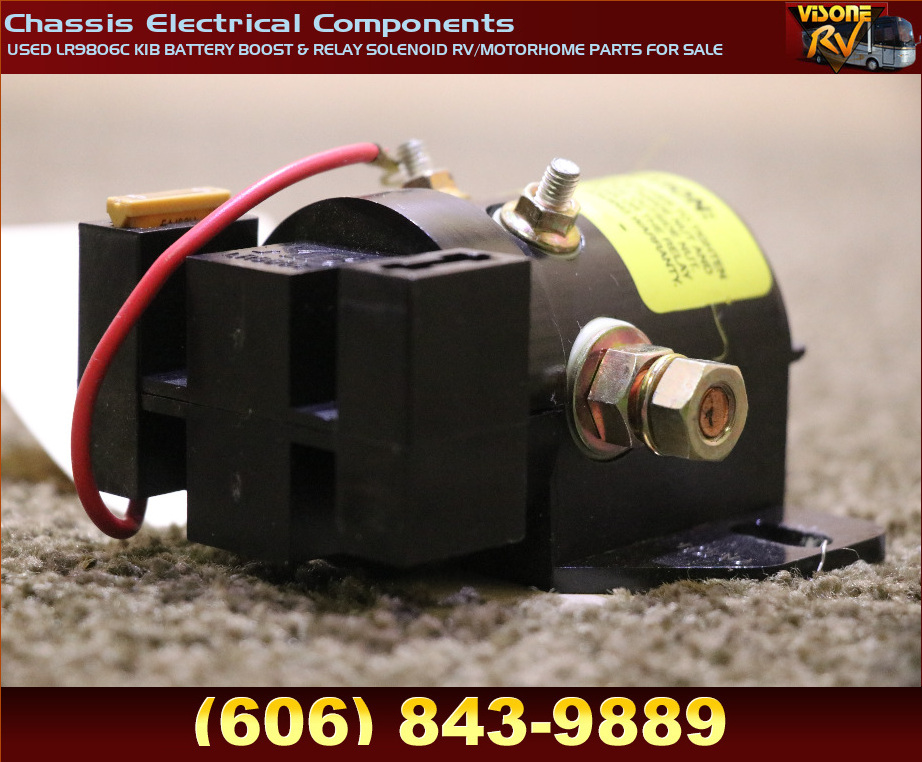 RV Chassis Parts USED LR9806C KIB BATTERY BOOST & RELAY SOLENOID RV ...