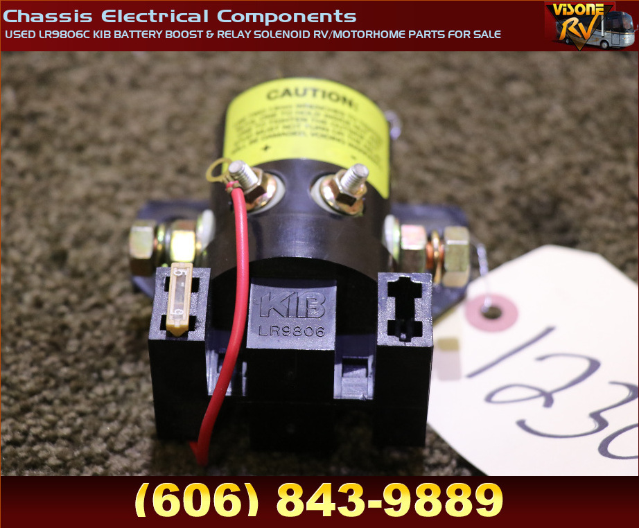 RV Chassis Parts USED LR9806C KIB BATTERY BOOST & RELAY SOLENOID RV ...
