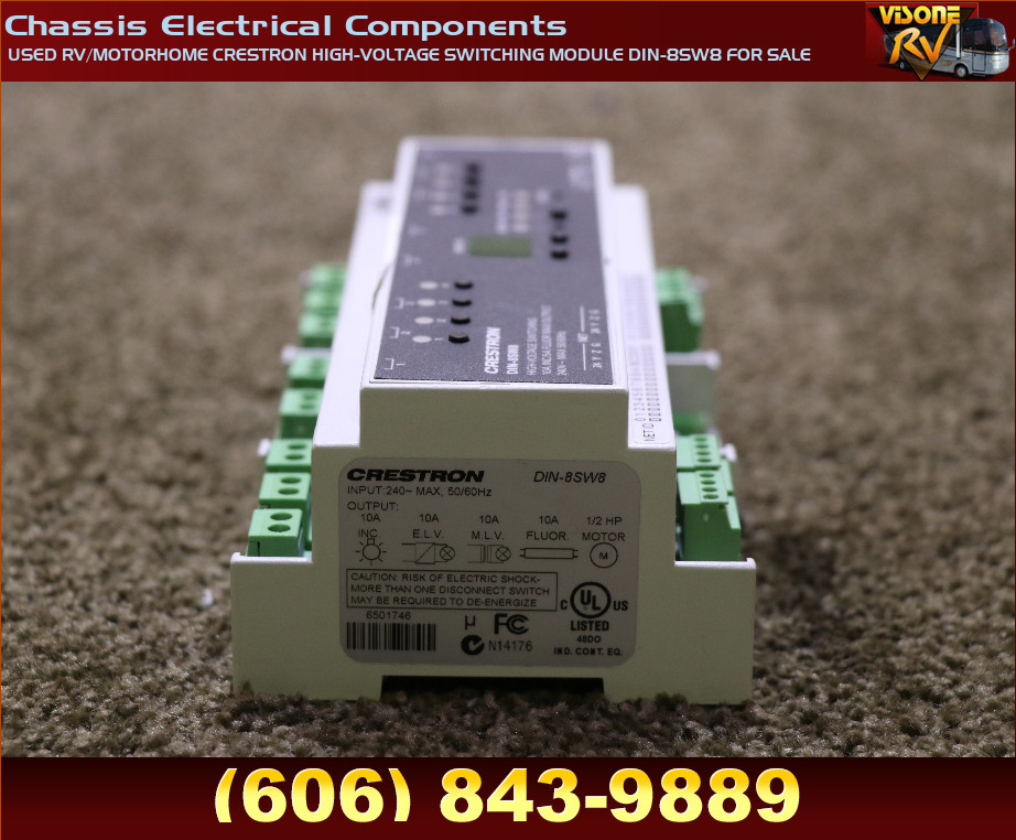 RV Chassis Parts USED RV/MOTORHOME CRESTRON HIGH-VOLTAGE SWITCHING ...