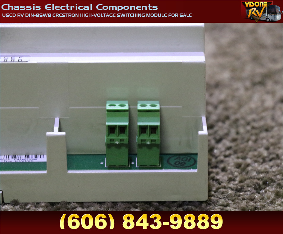 RV Chassis Parts USED RV DIN-8SW8 CRESTRON HIGH-VOLTAGE SWITCHING ...