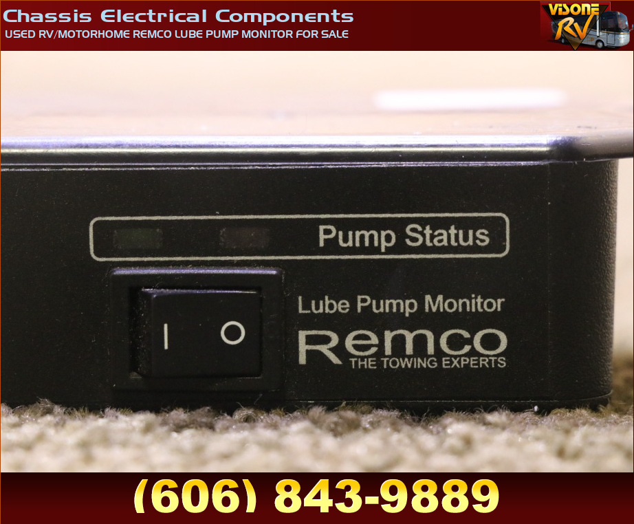 RV Chassis Parts USED RV/MOTORHOME REMCO LUBE PUMP MONITOR FOR SALE ...