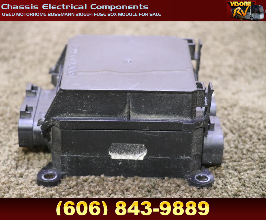 RV Chassis Parts USED MOTORHOME BUSSMANN 31069-1 FUSE BOX MODULE FOR ...