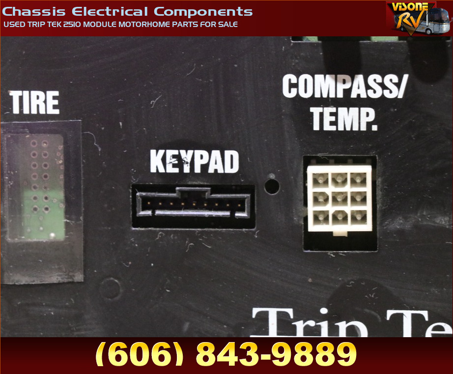 RV Chassis Parts USED TRIP TEK 2510 MODULE MOTORHOME PARTS FOR SALE ...
