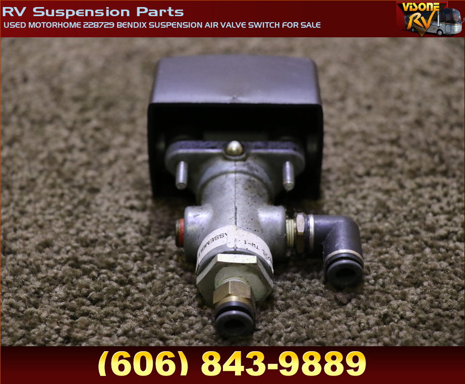 RV Chassis Parts USED MOTORHOME 228729 BENDIX SUSPENSION AIR VALVE ...