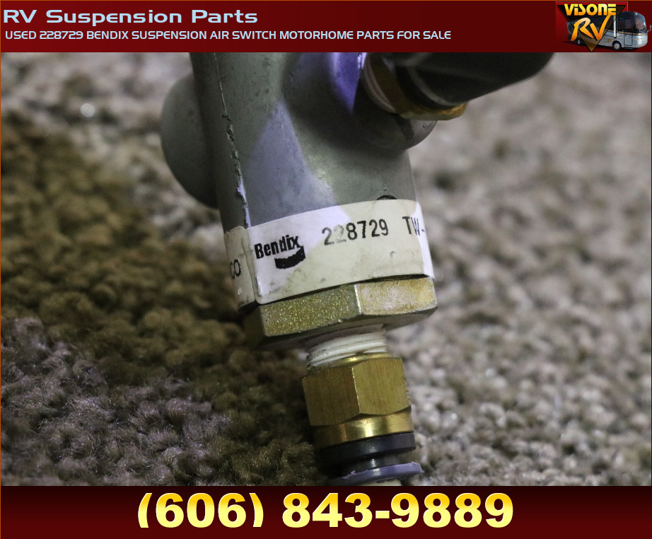 RV Chassis Parts USED 228729 BENDIX SUSPENSION AIR SWITCH MOTORHOME ...